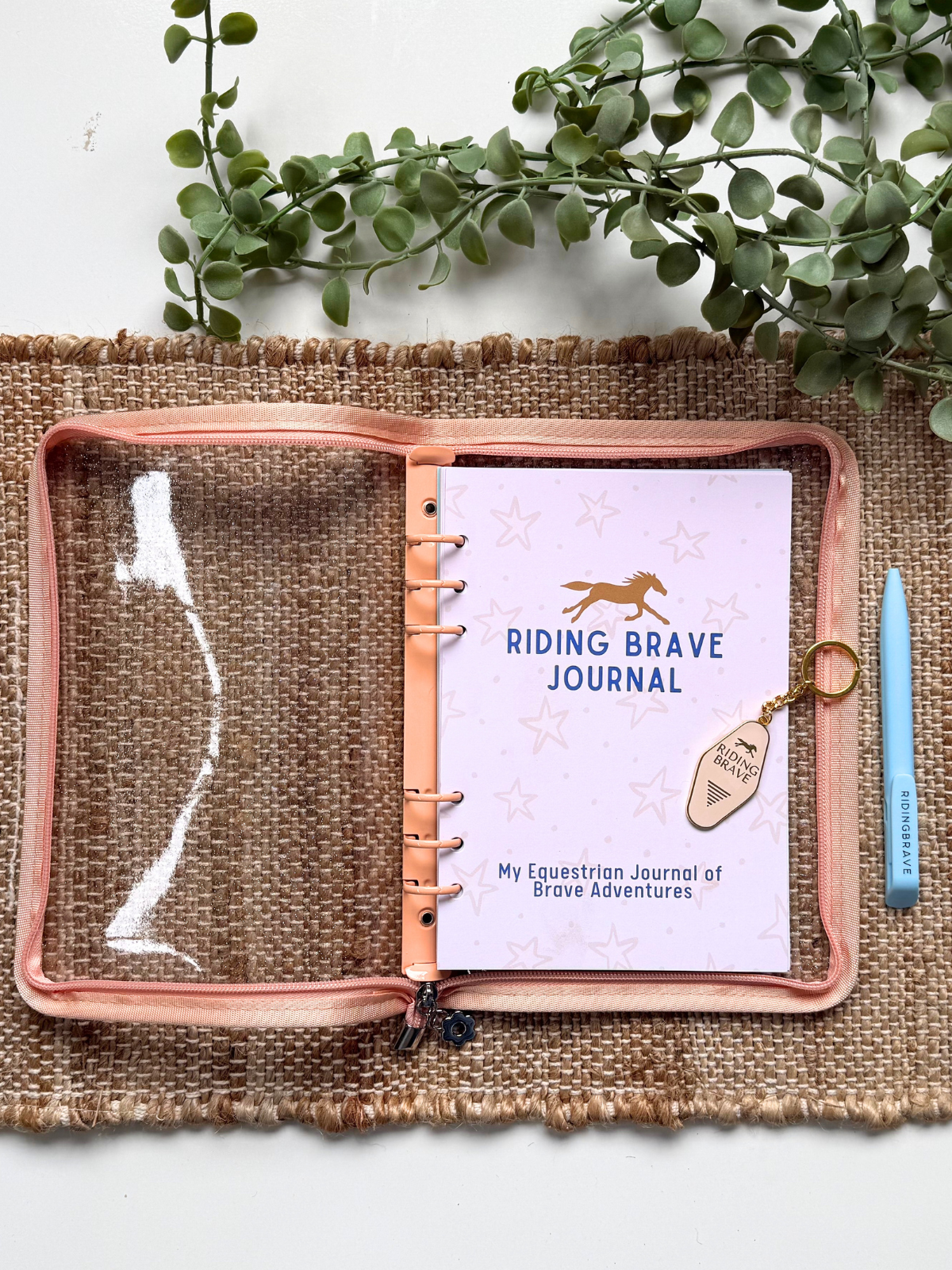 Riding Brave Journal - Apricot | Kids Horse Riding Australia